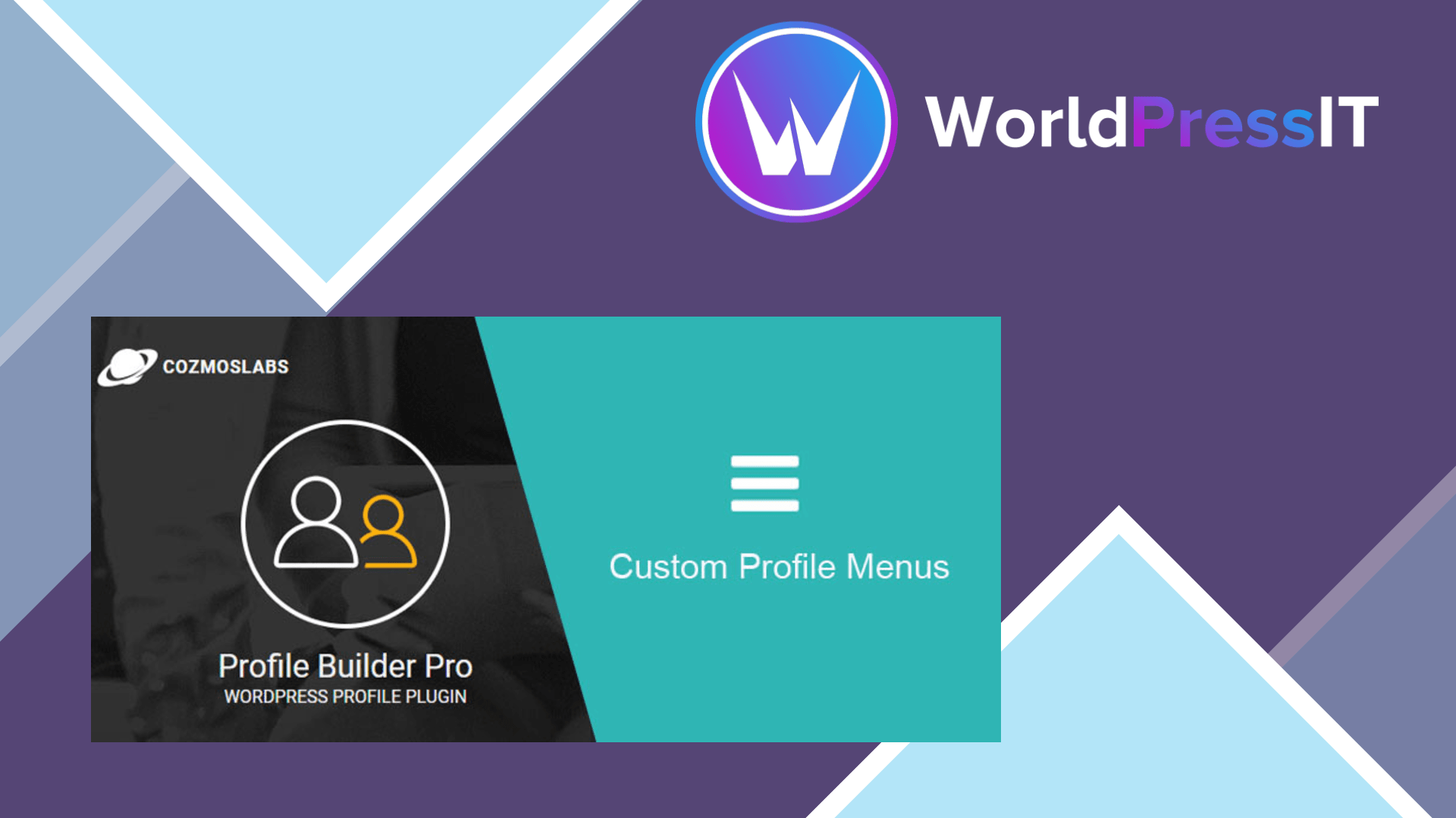 Profile Builder Custom Profile Menus Add-on - WorldPress IT Profile Builder Custom Profile Menus Add-on - WorldPress IT
