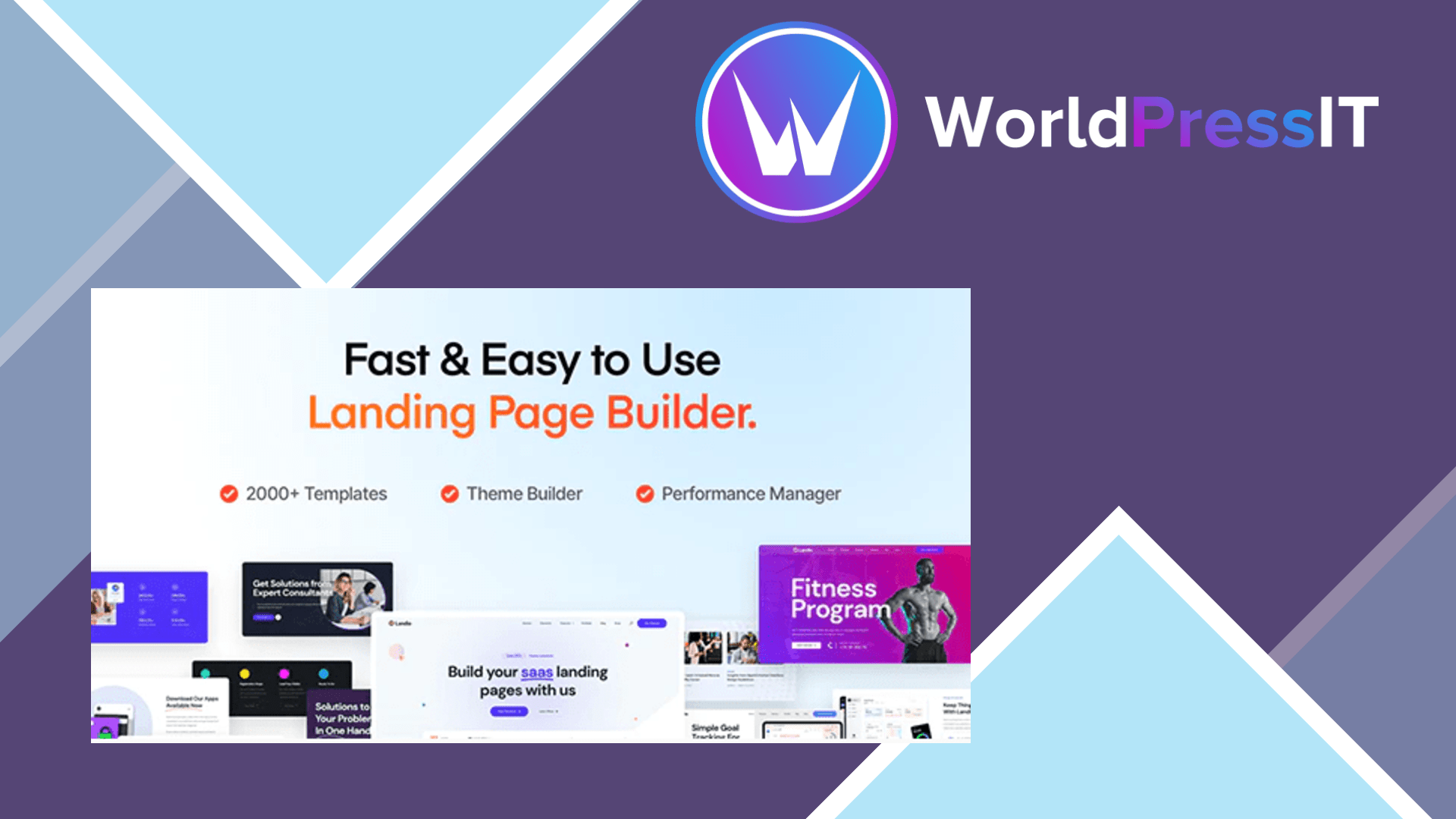 Landio - Multi-Purpose Landing Page WordPress Theme - WorldPress IT Landio - Multi-Purpose Landing Page WordPress Theme - WorldPress IT