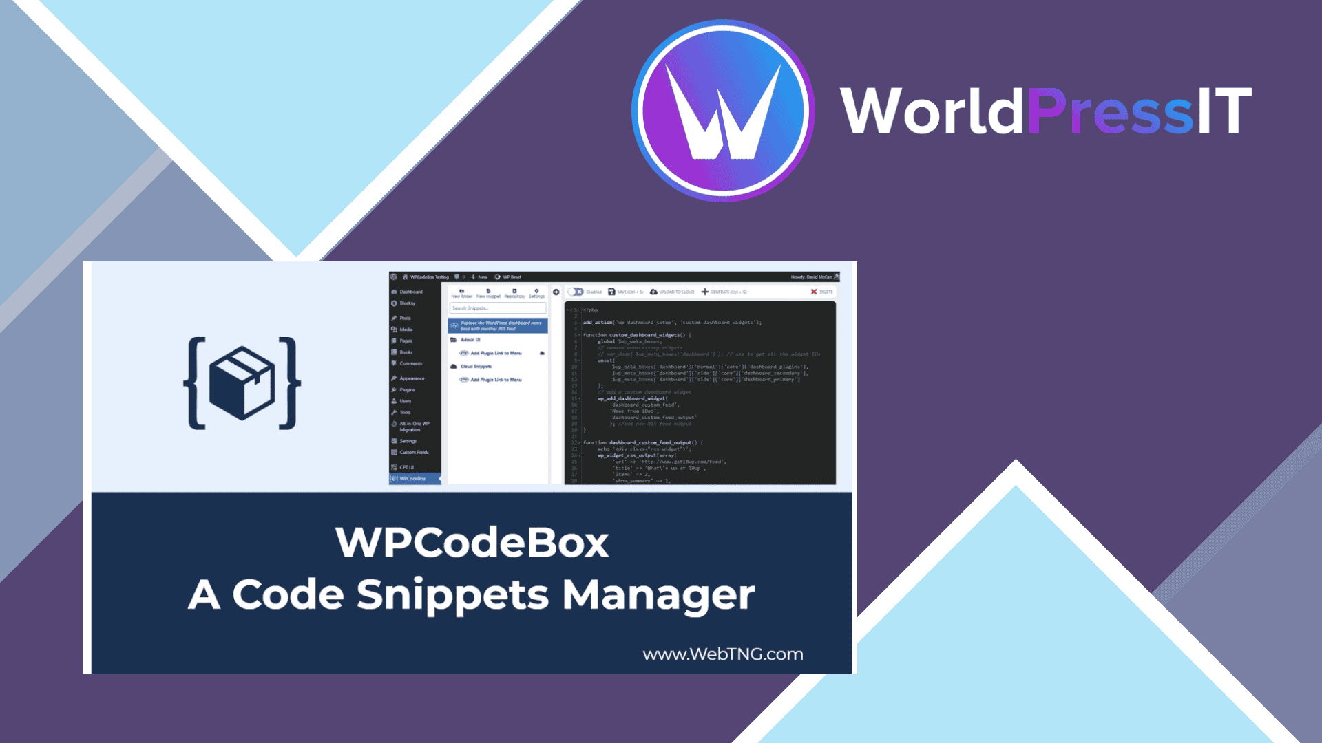 WPCodeBox - WorldPress IT WPCodeBox - WorldPress IT