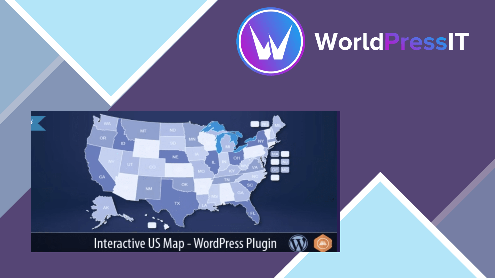 Interactive US Map – WordPress Plugin - WorldPress IT